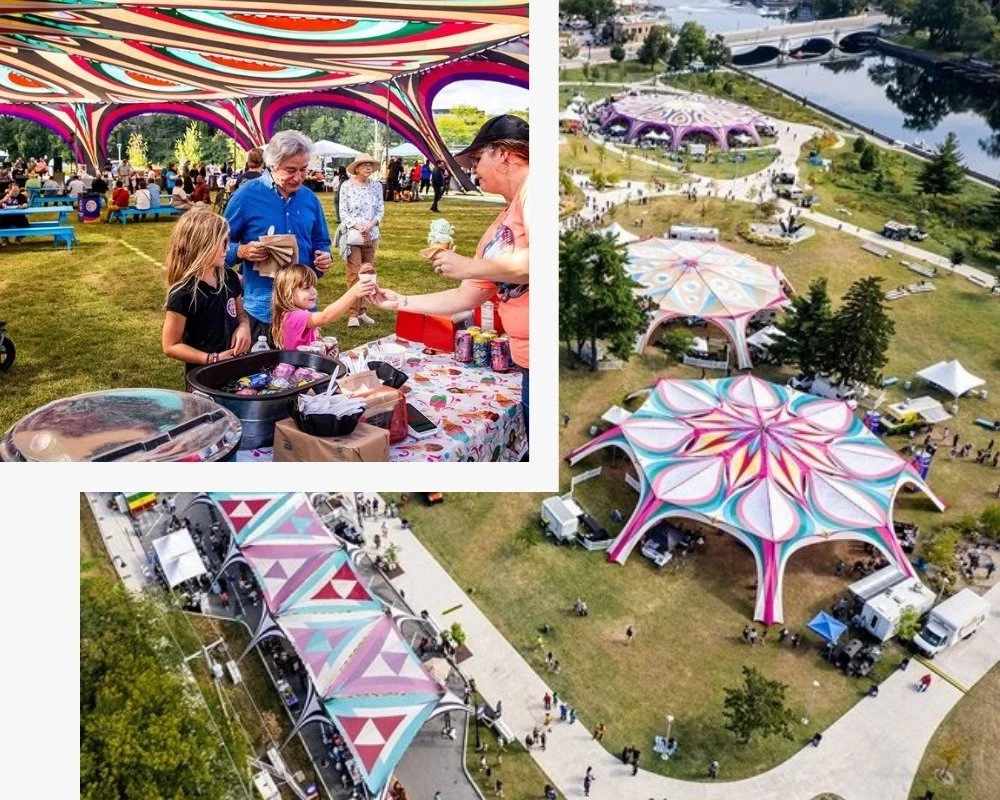 Mesmerizing Shade Structures for Any Event — Get a Quote — DZ Productions