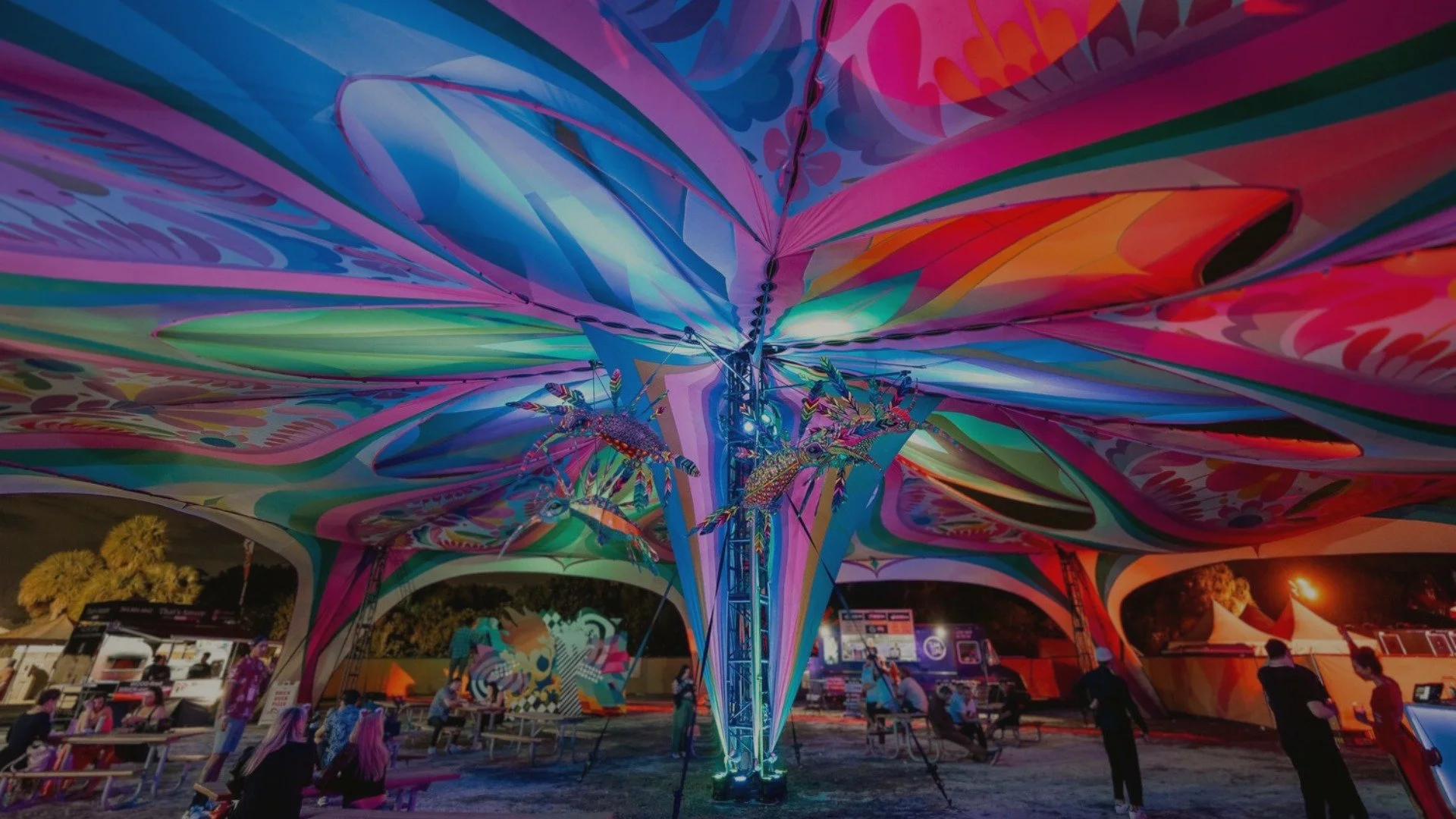 Mesmerizing Shade Structures for Any Event — Get a Quote — DZ Productions