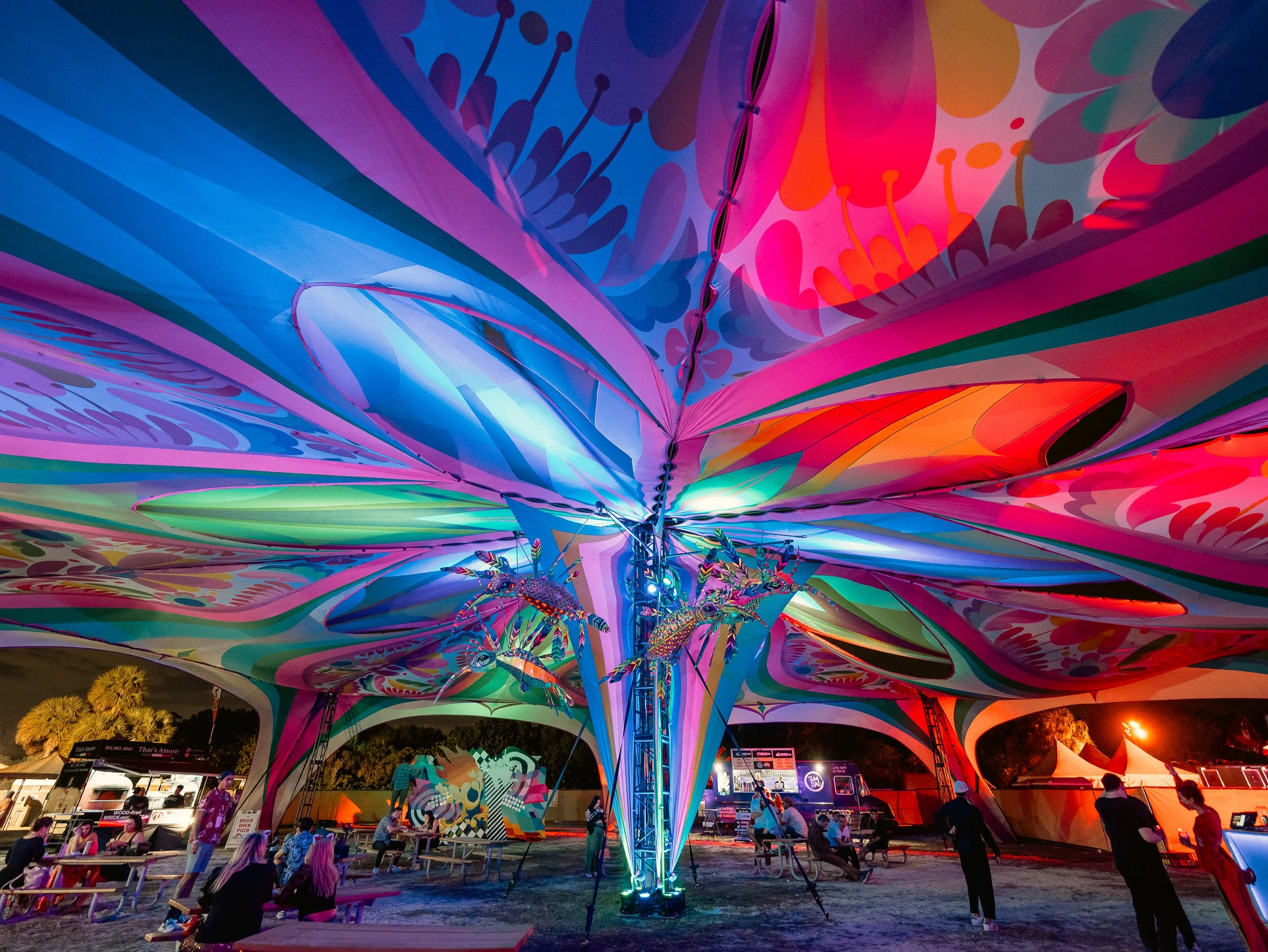 Mesmerizing Shade Structures for Any Event — Get a Quote — DZ Productions