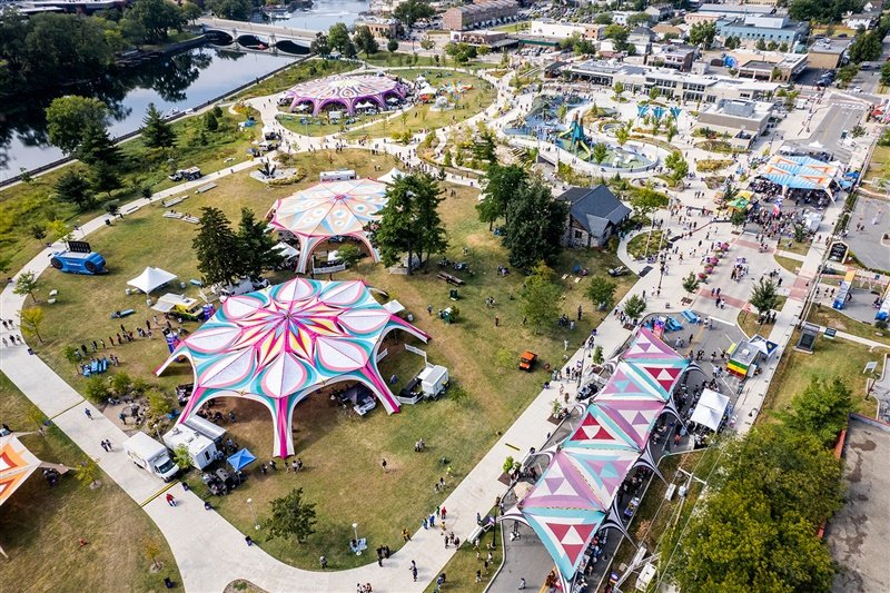 Mesmerizing Shade Structures for Any Event — Get a Quote — DZ Productions