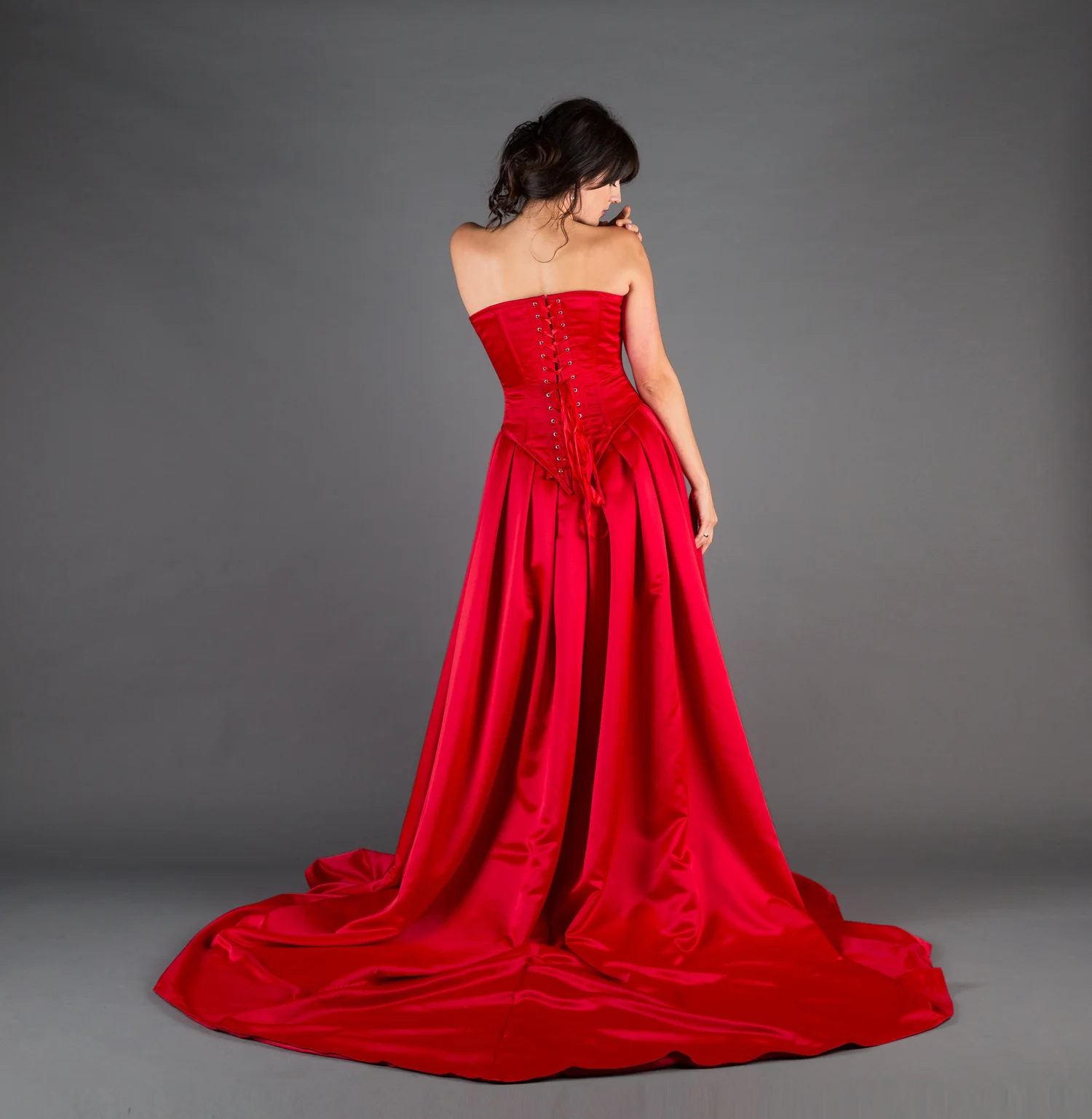 Bridal Red Dress Pic