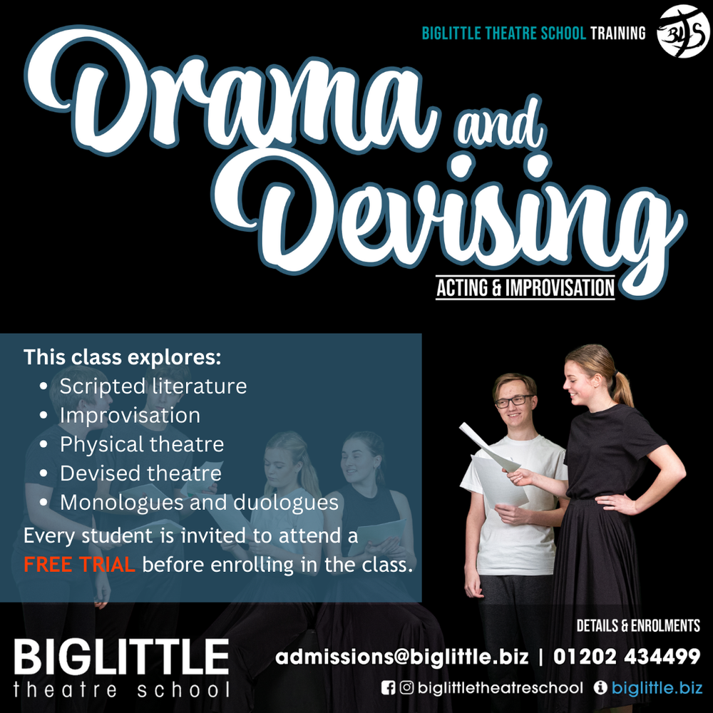 Drama & Devising — BIGLITTLE Theatre School