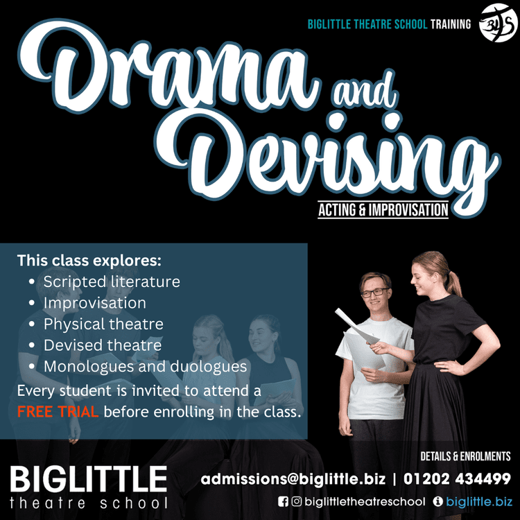 Drama & Devising — BIGLITTLE Theatre School
