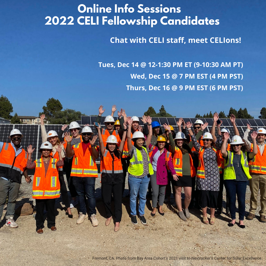 Events — Clean Energy Leadership Institute