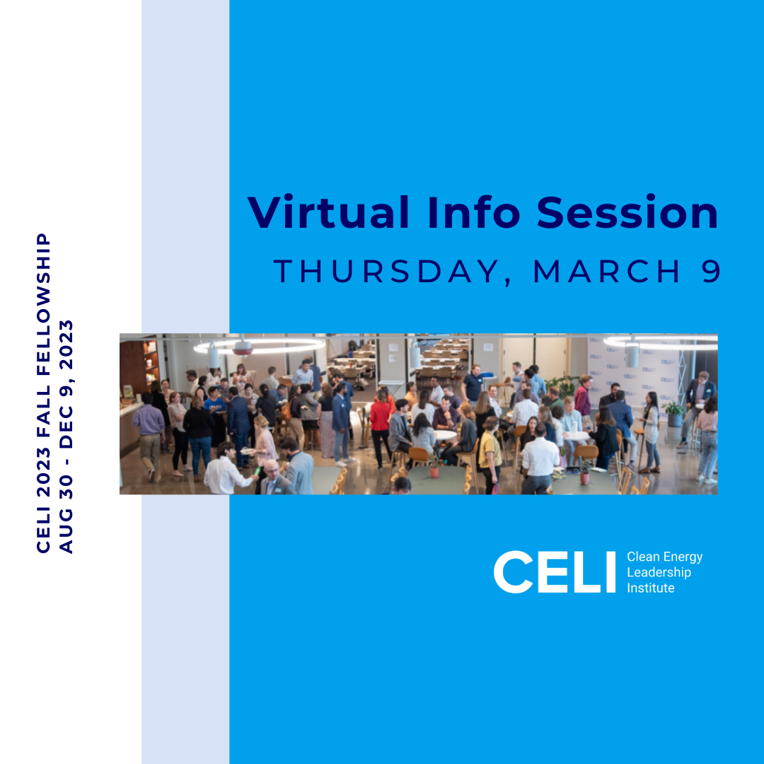 Events — Clean Energy Leadership Institute