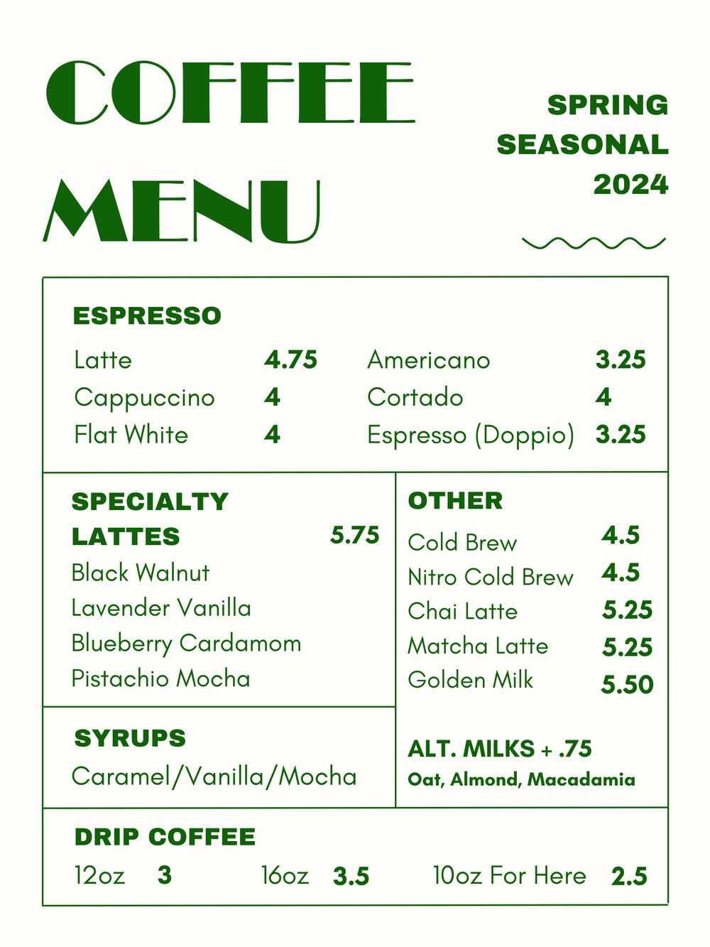 The Hobbyist Coffee-Beer-Wine-Cocktails