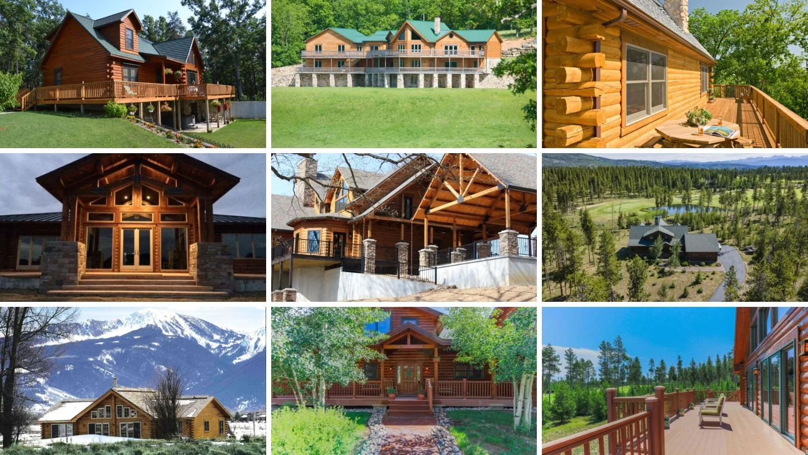 Gastineau Custom Log Homes & BuildBuyRefi Loans Up To 100%
