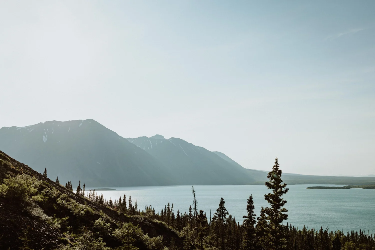 Modern, Textural Destination Wedding in Yukon, Canada | Amber + Tyler ...
