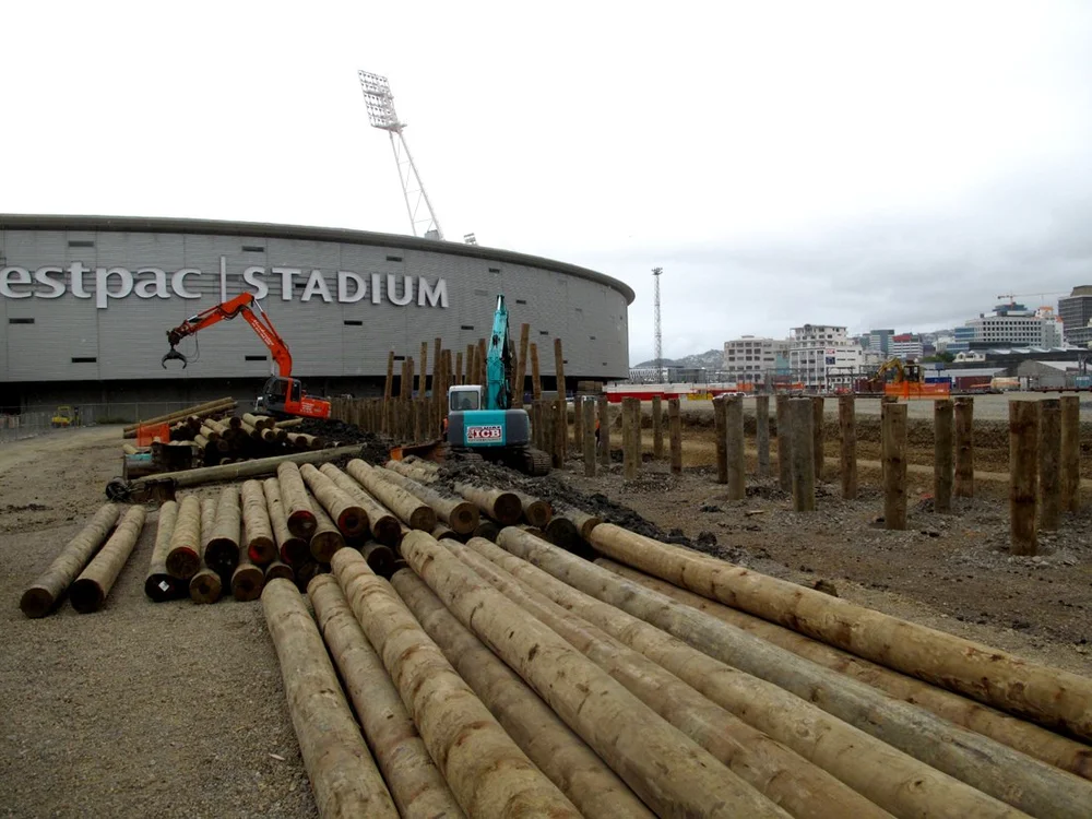 Retaining Walls and Foundation Piling Jobs completed by ICB — ICB