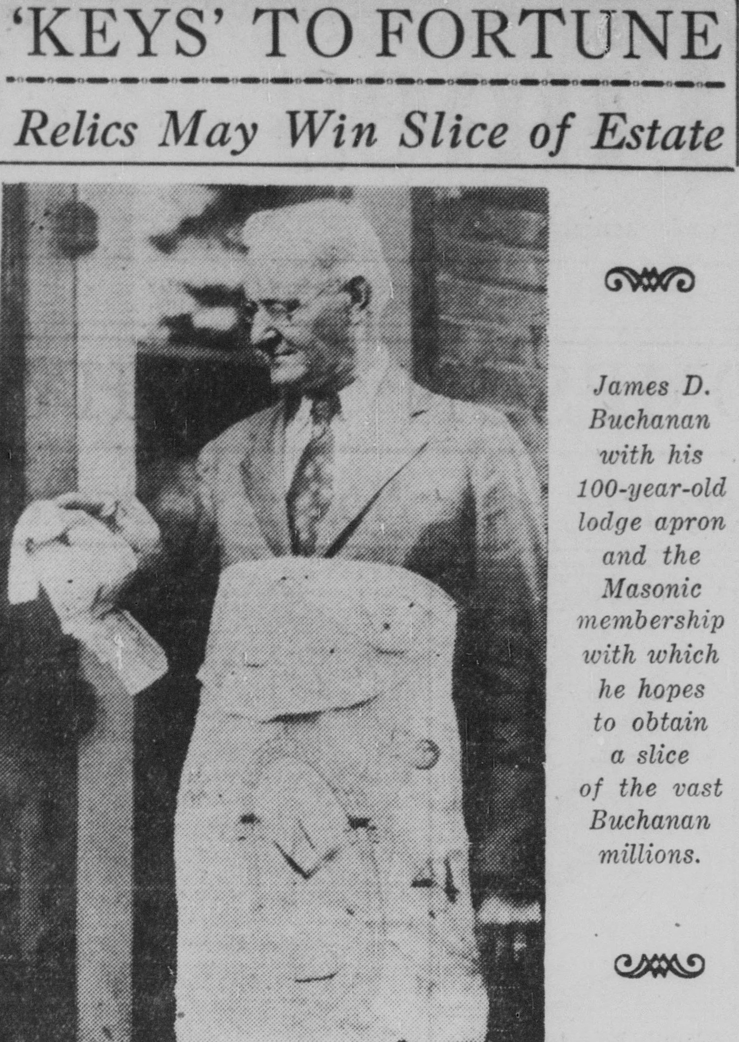 Buchanan Estate Scam — The Clan Buchanan