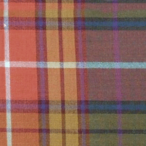 Buchanan Tartan is defined by brilliant colors and an asymmetrical ...