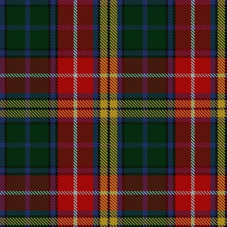 Buchanan Tartan is defined by brilliant colors and an asymmetrical ...