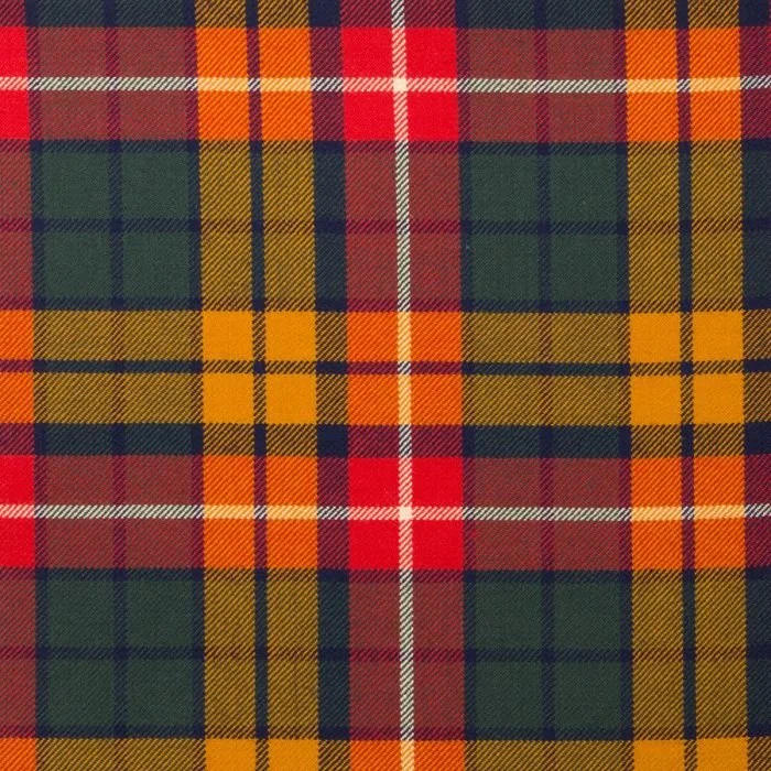 Buchanan Tartan is defined by brilliant colors and an asymmetrical ...