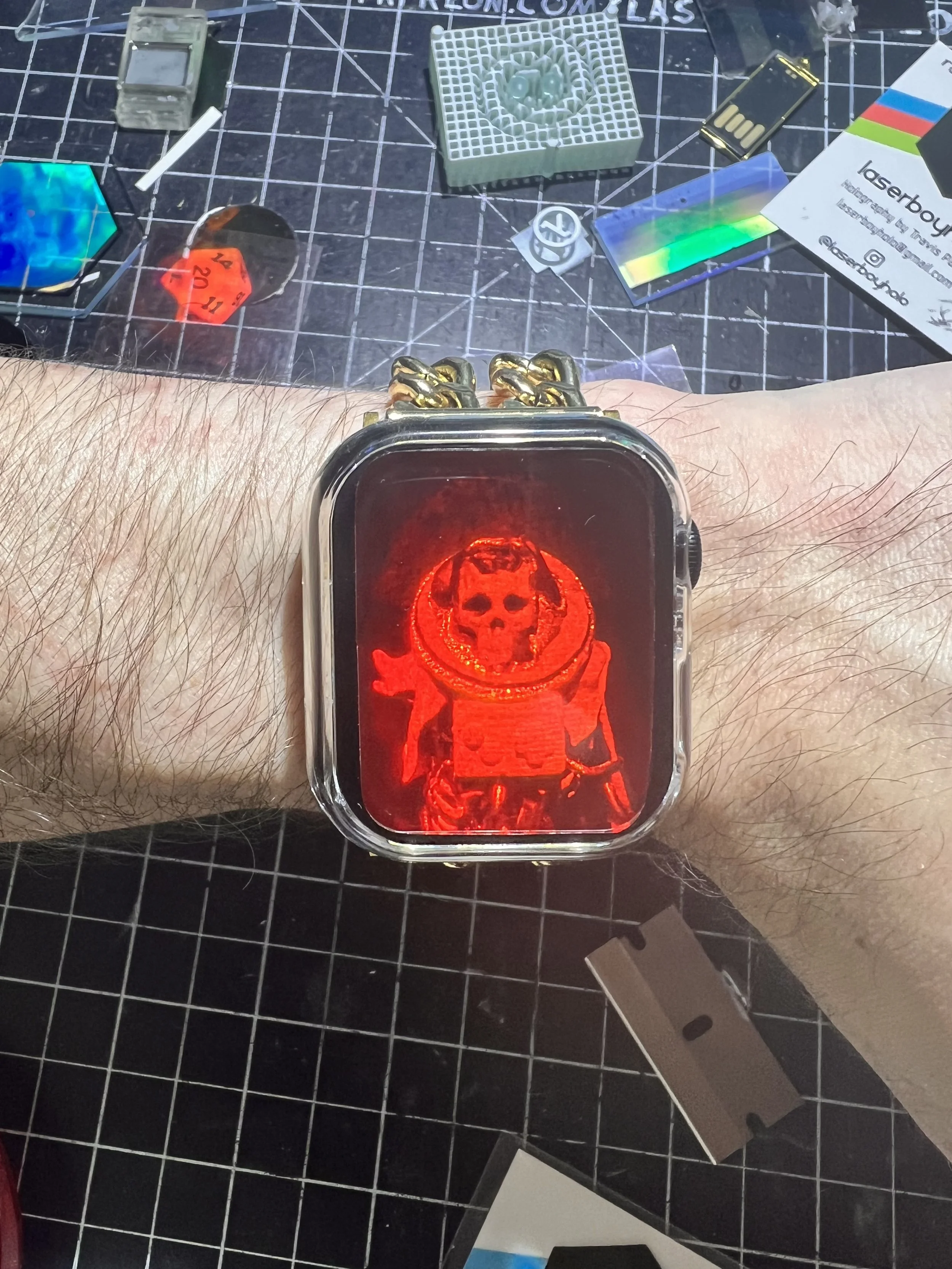Handmade Holographic Jewelry — laserboy