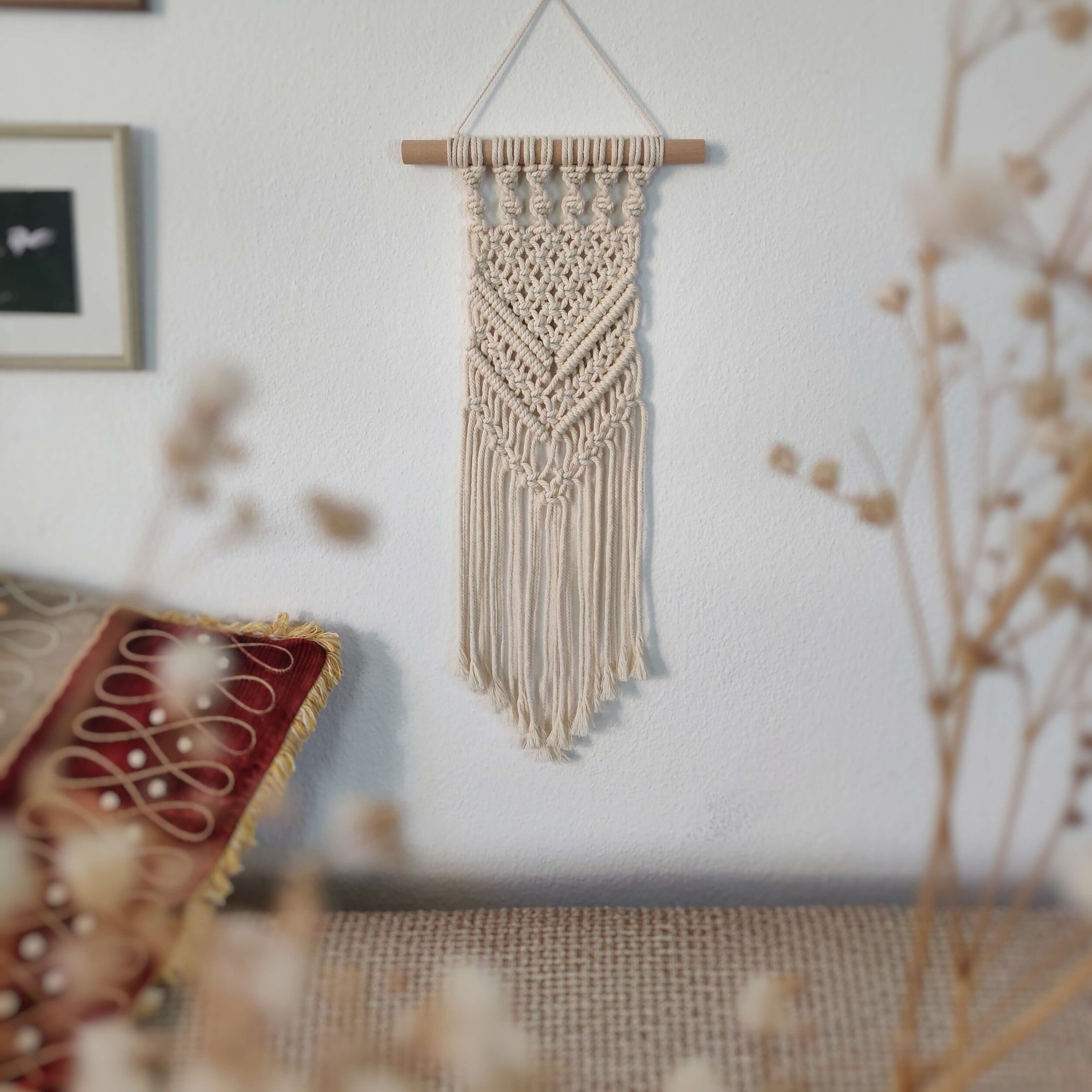 DIY Makramee Wandbehang | PDF-Anleitung | BEGINNER — Capperli