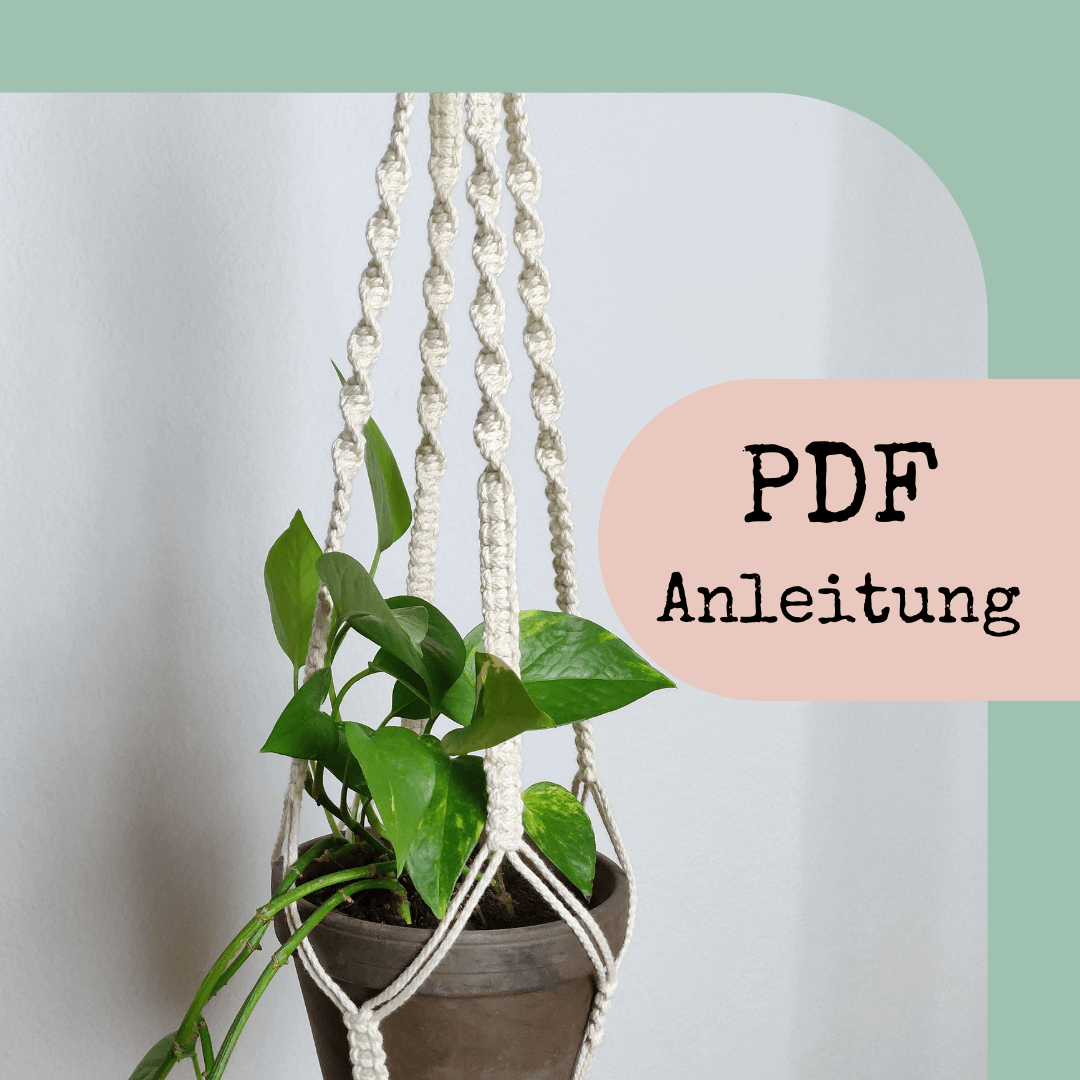 Makramee Blumenampel Anleitung Pdf