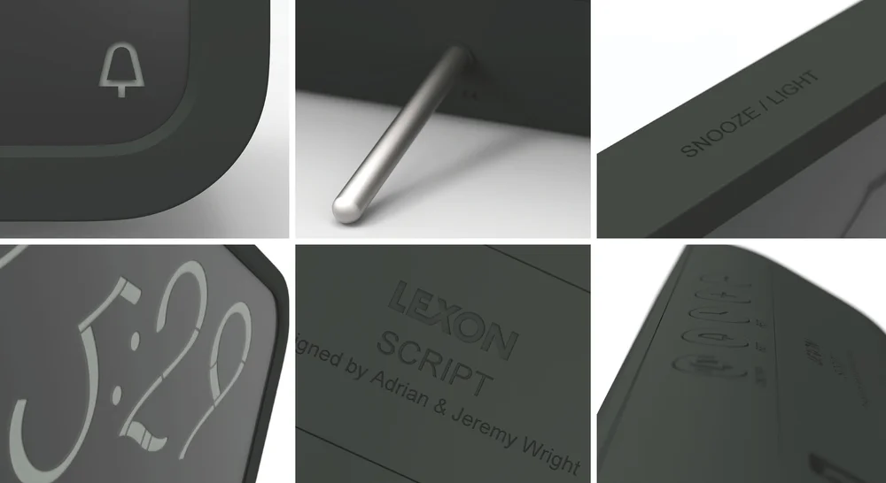 DesignWright - Script clock for Lexon