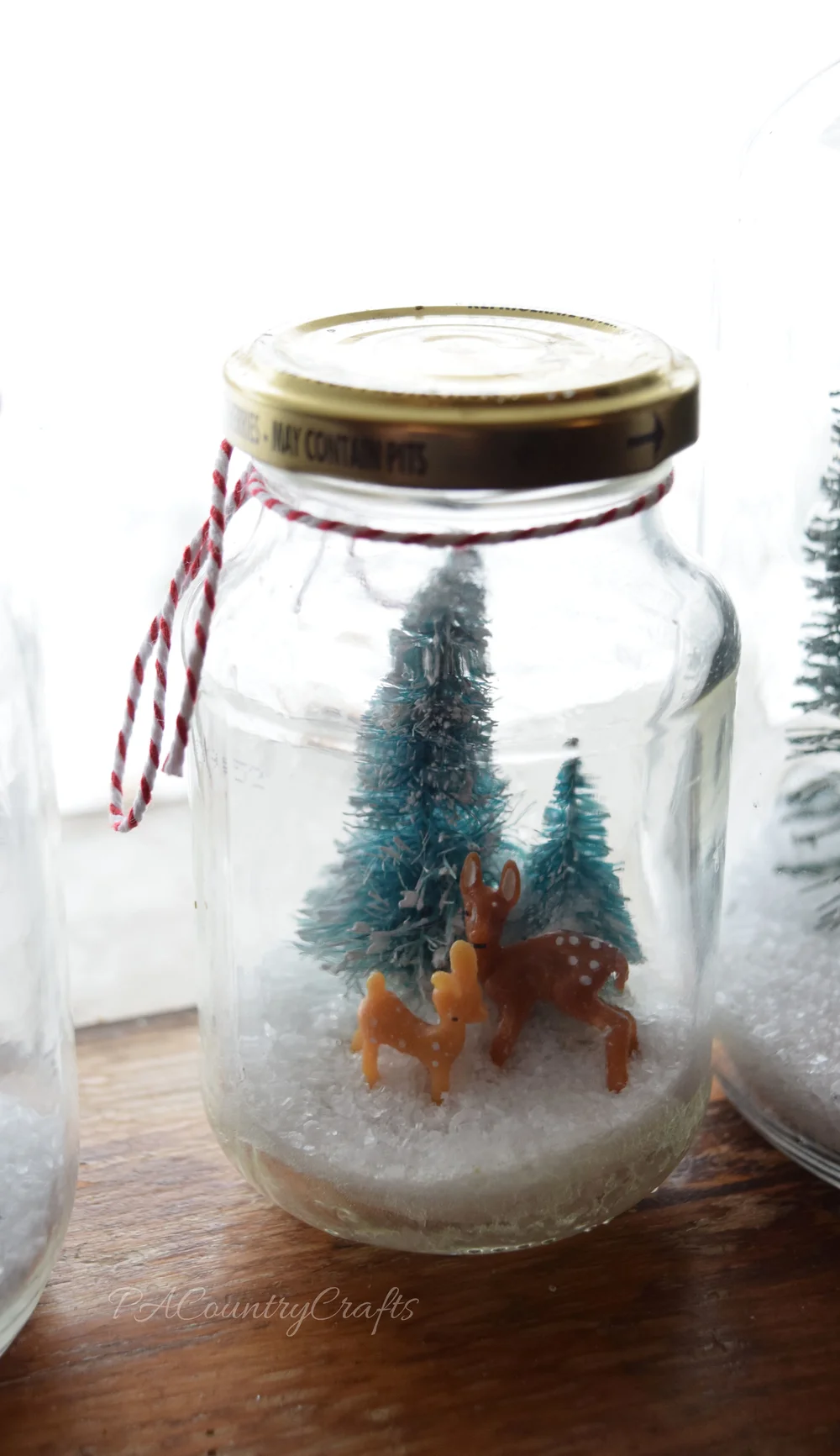Easy Mason Jar Snow Scenes — PACountryCrafts