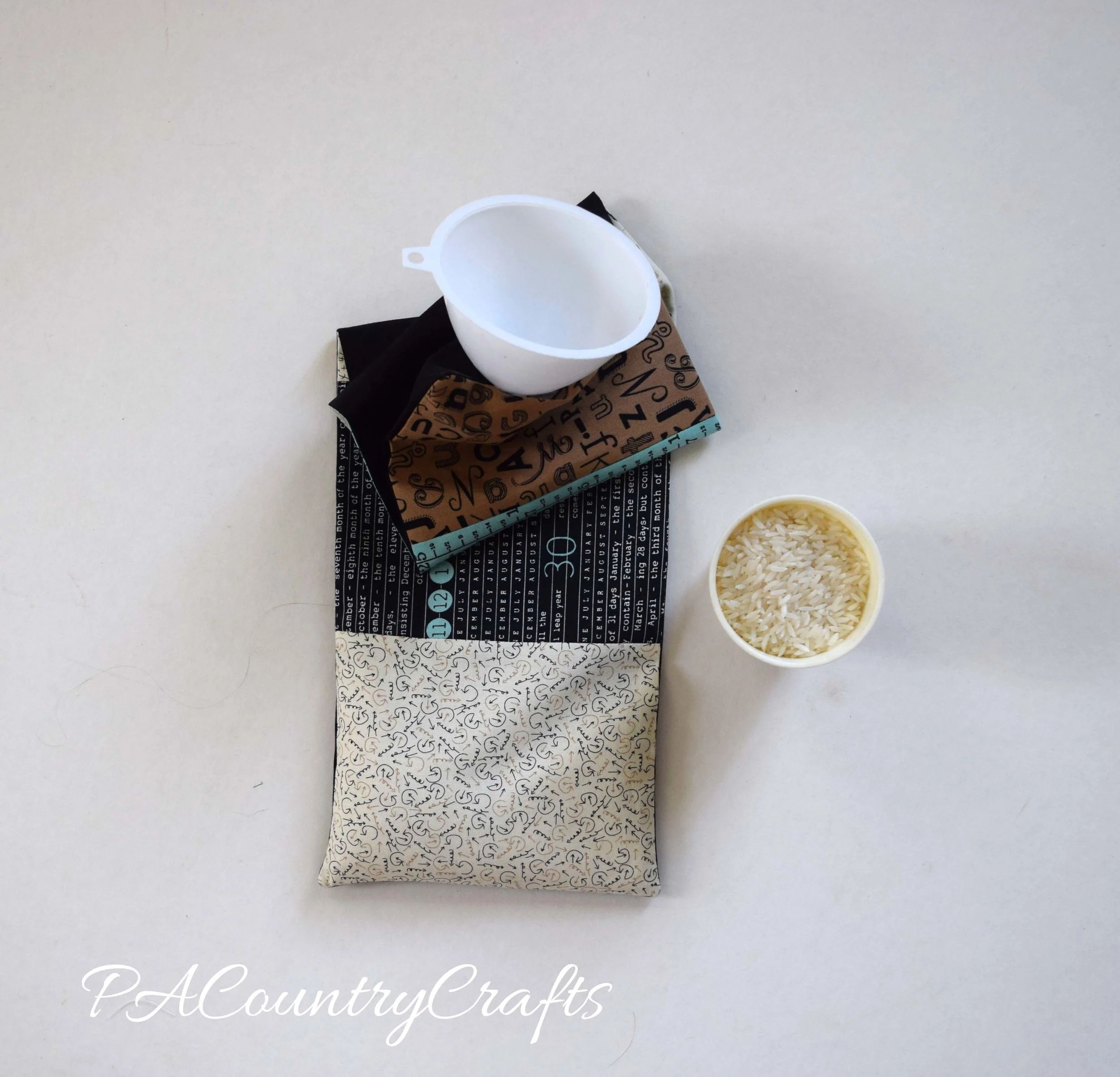 Neck Warmer Rice Bag Tutorial with Teacher Gift Tags — PACountryCrafts