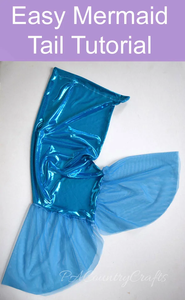 Easy Mermaid Tail Tutorial — PACountryCrafts