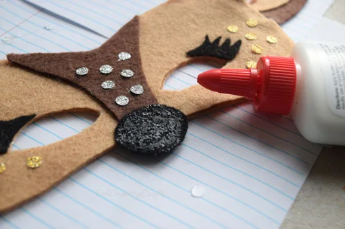 Felt Deer Mask — PACountryCrafts