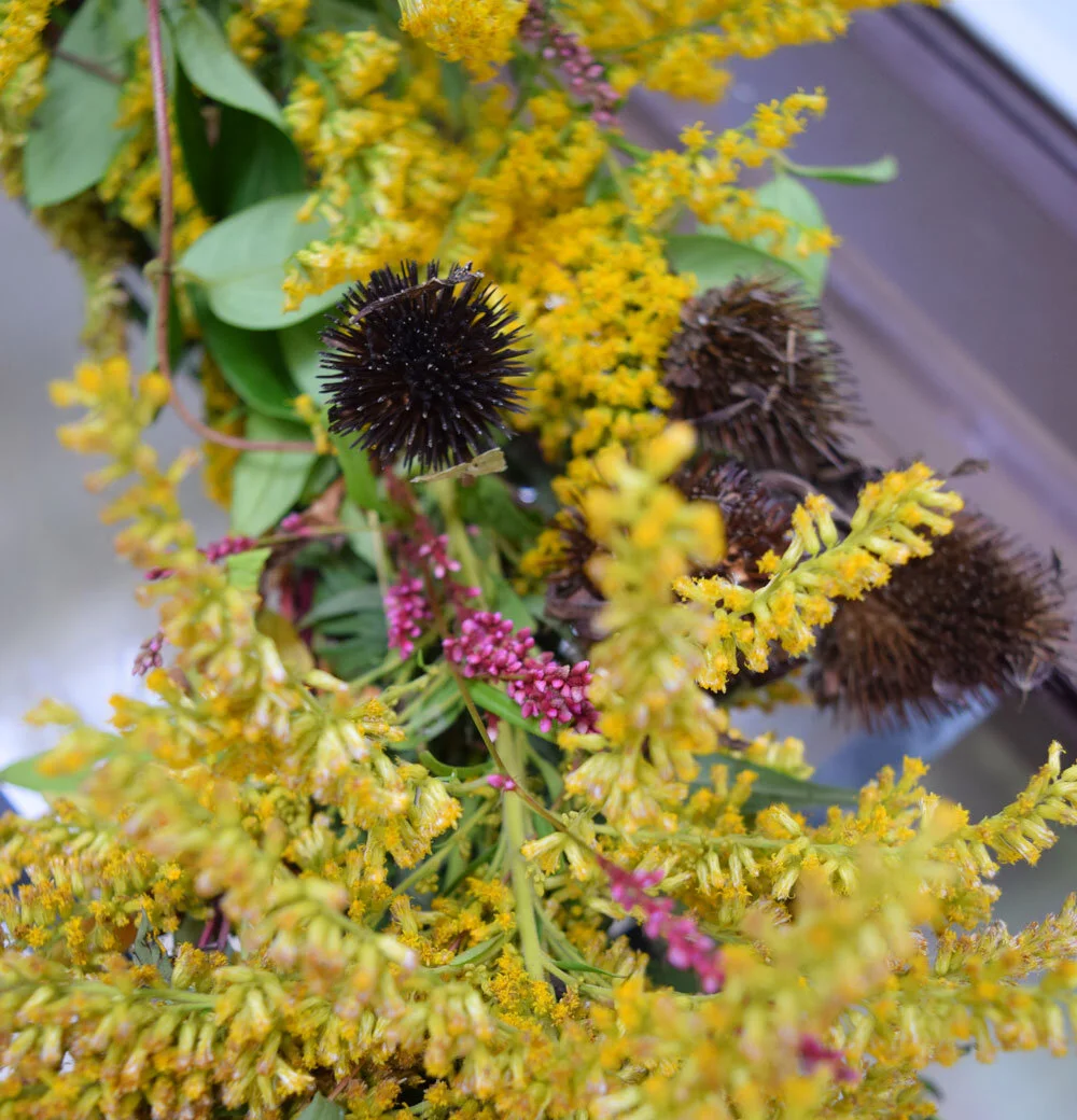 Fall Weed Wreath Tutorial — PACountryCrafts