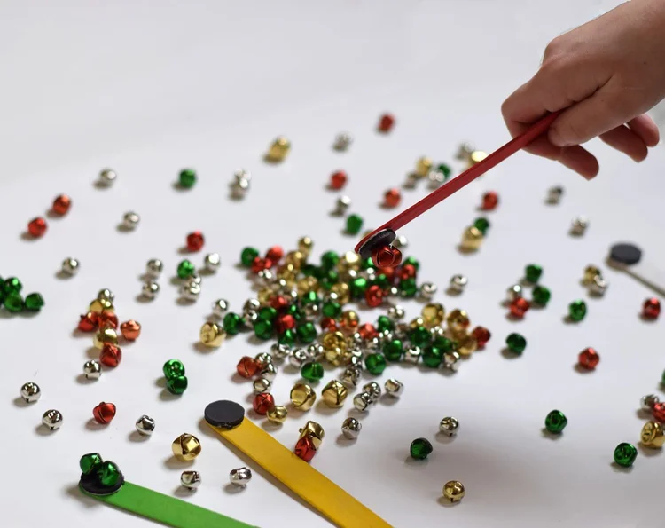 Magnetic Jingle Bell Pick Up Game — PACountryCrafts