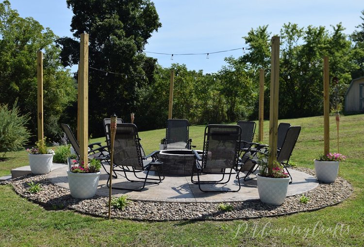 DIY Patio Post Lights — PACountryCrafts
