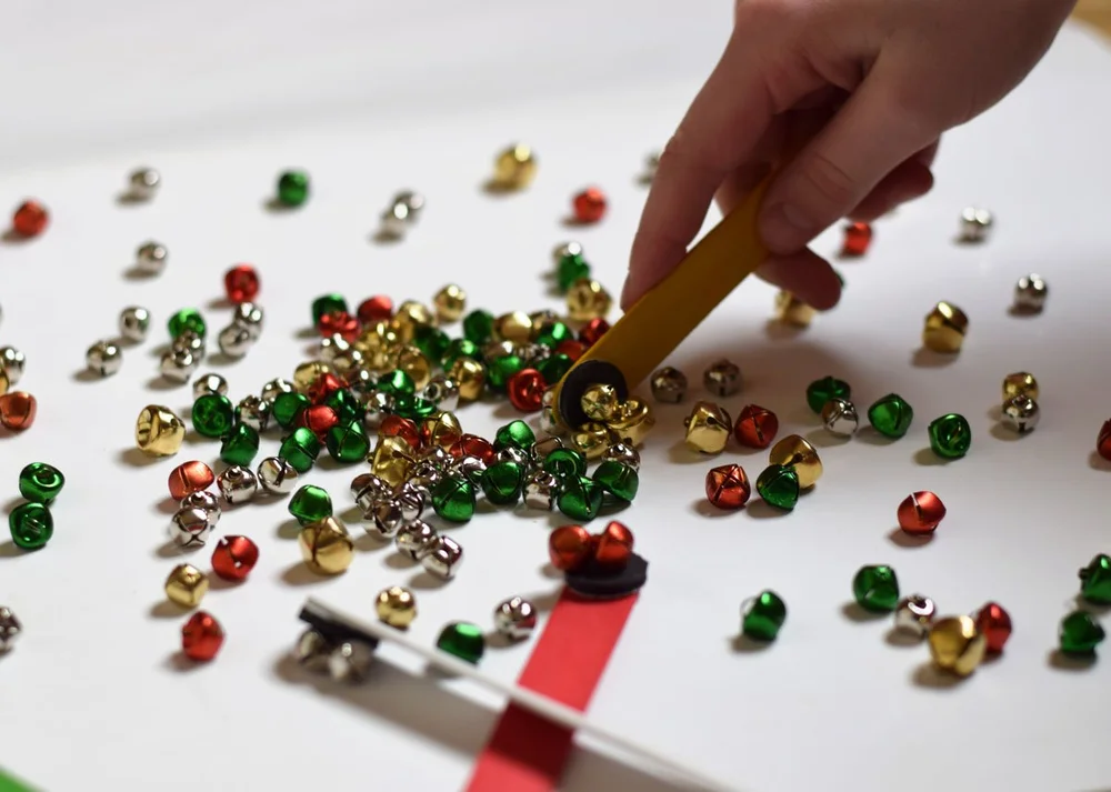 Magnetic Jingle Bell Pick Up Game — PACountryCrafts