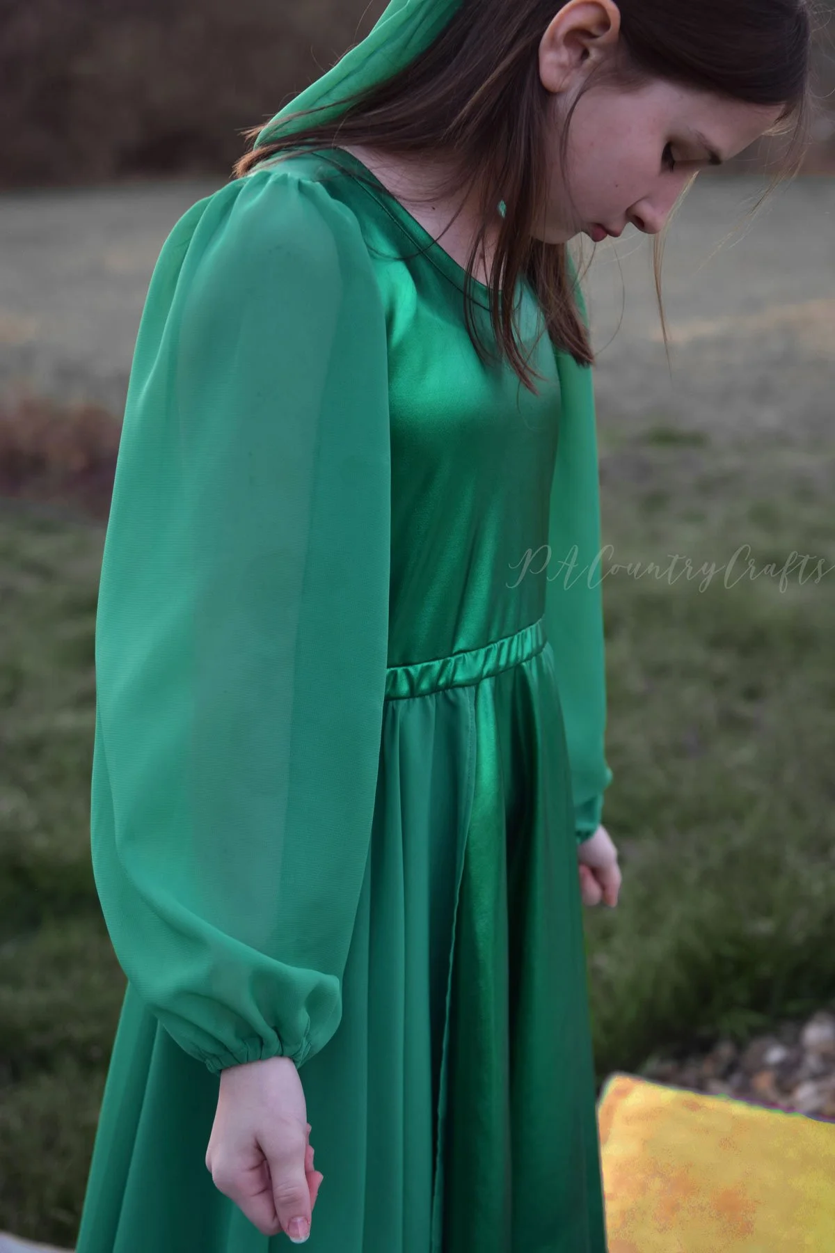 Emerald City Lagoon Dress — PACountryCrafts