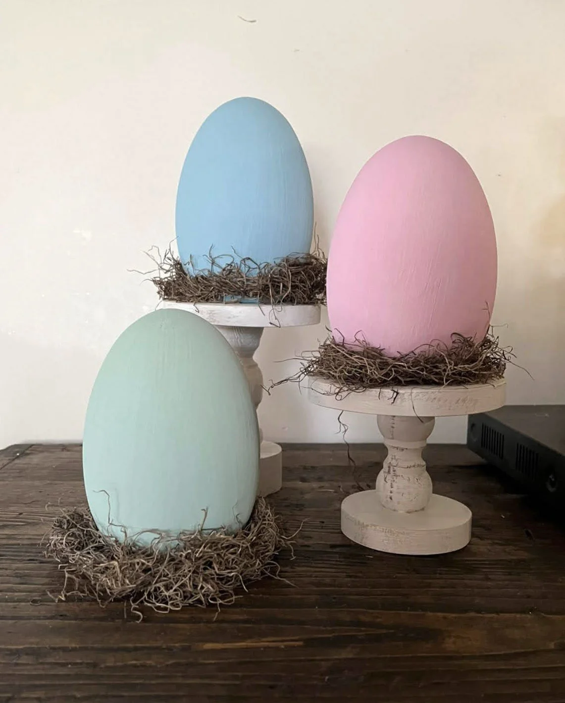 Wood Egg Makeover — PACountryCrafts