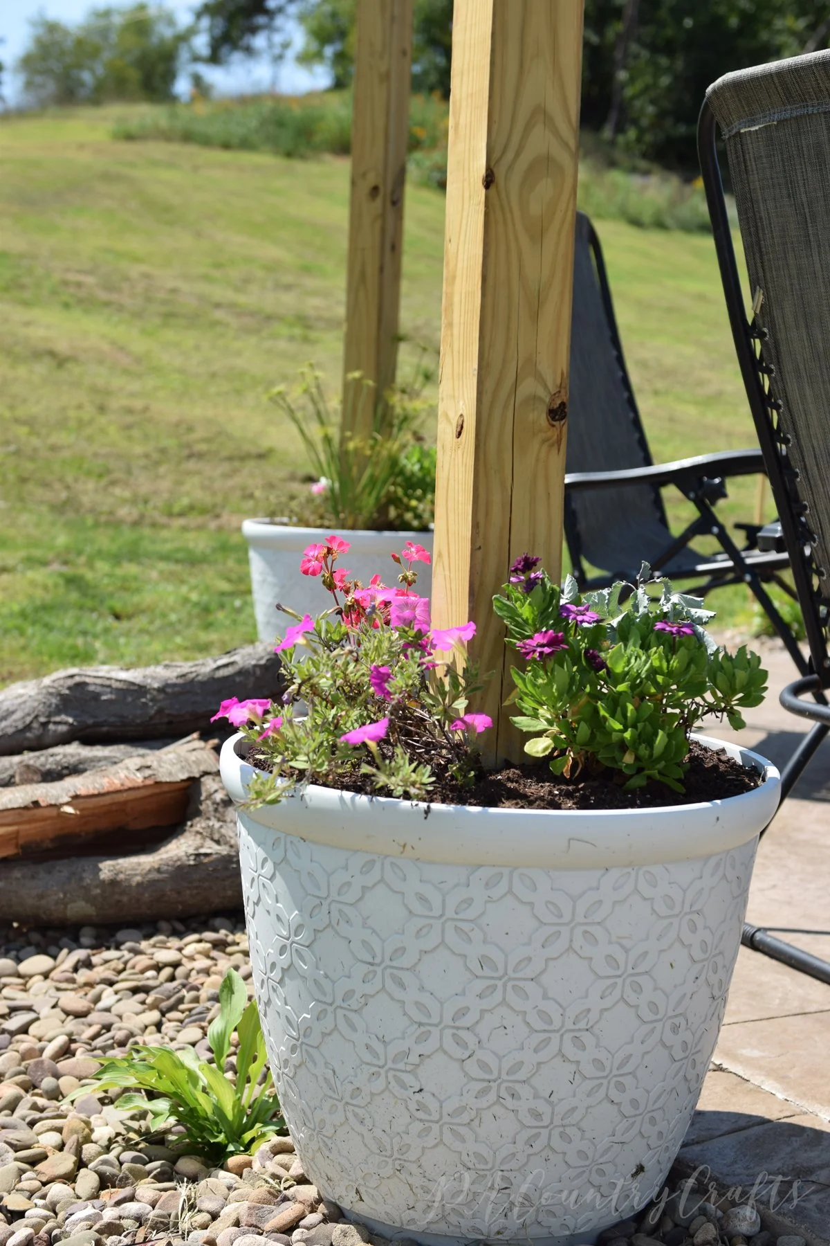DIY Patio Post Lights — PACountryCrafts