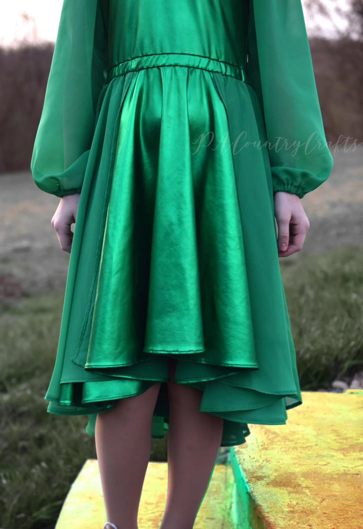 Emerald City Lagoon Dress — PACountryCrafts