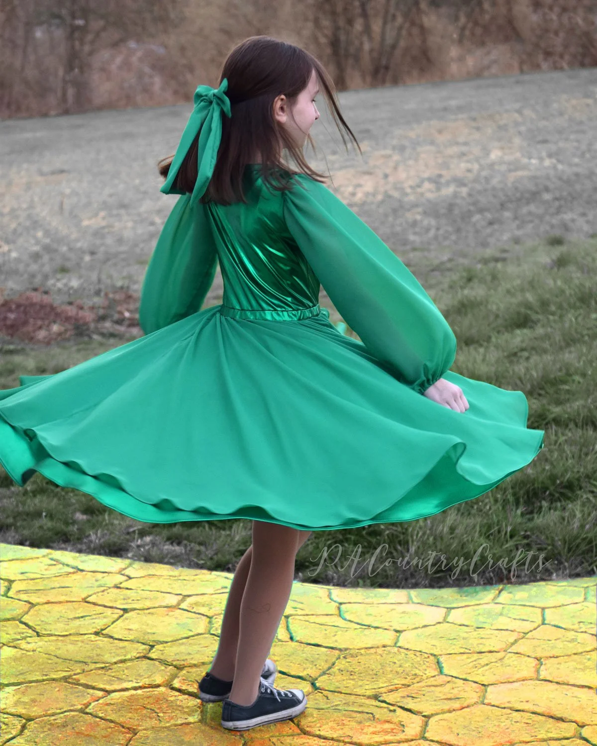 Emerald City Lagoon Dress — PACountryCrafts