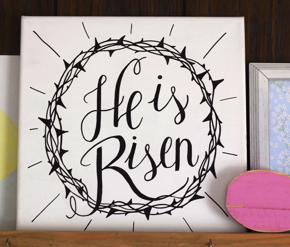 Kids Easter Canvas Paintings — PACountryCrafts