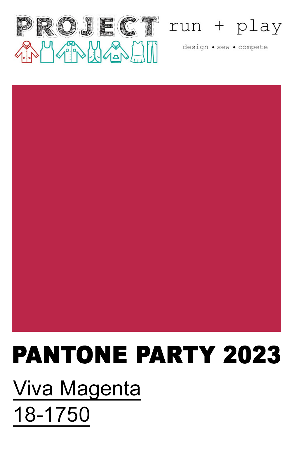 Pantone Party Viva Magenta — PACountryCrafts