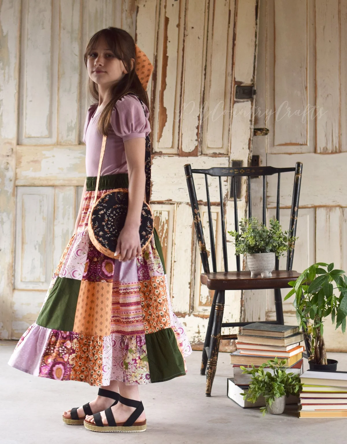 AGF Soul Fusion Girls Patchwork Skirt — PACountryCrafts