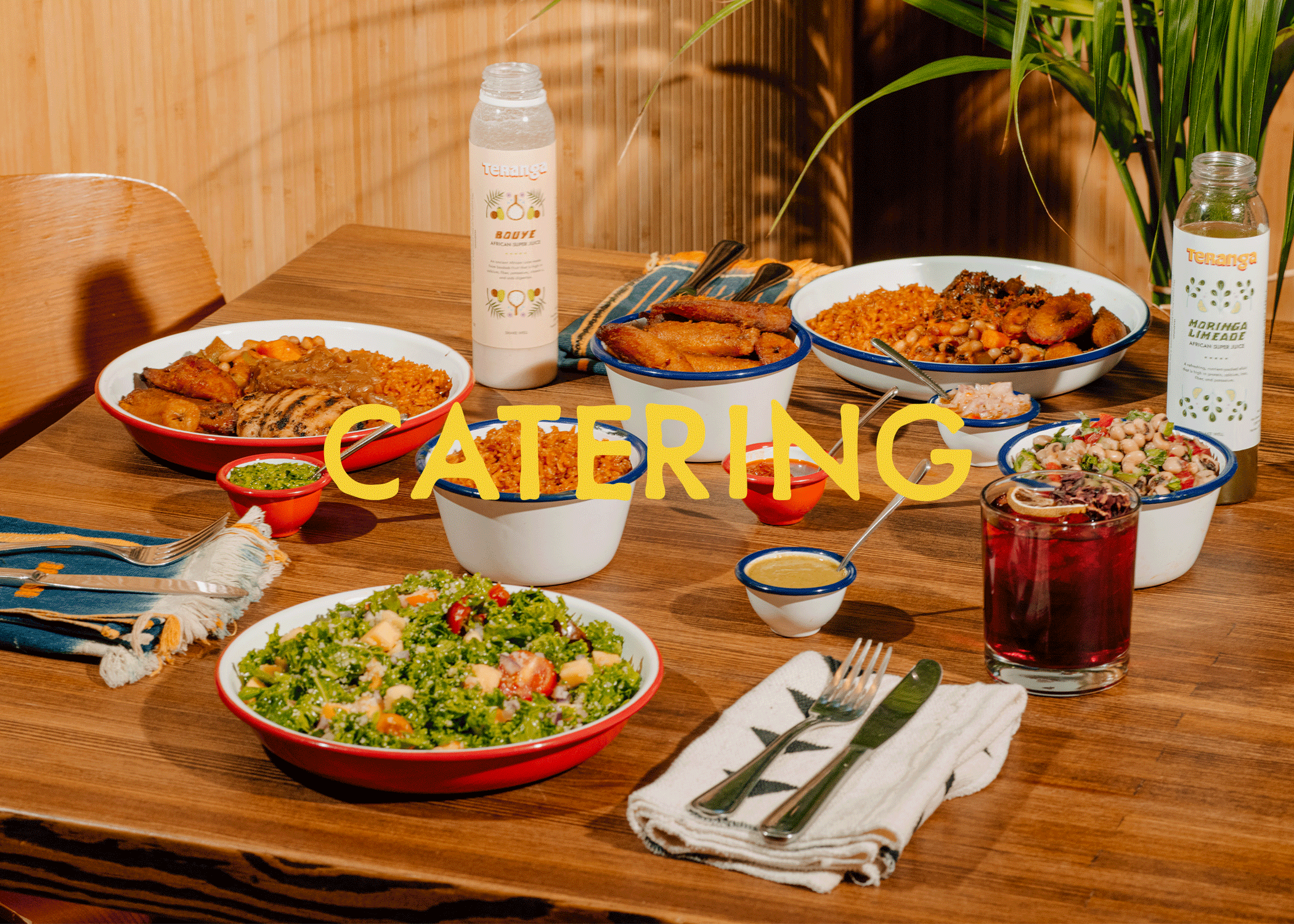 CATERING — TERANGA - African Super Food