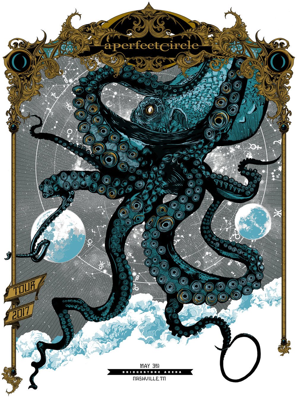 A PERFECT CIRCLE - NASHVILLE — Hazmat Design