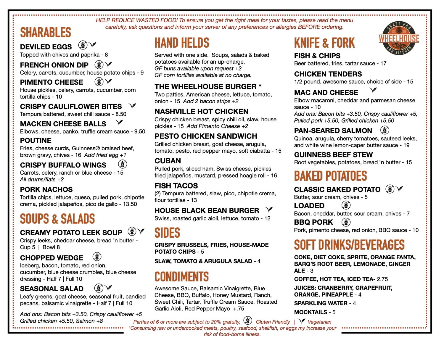 The Menu — Wheelhouse