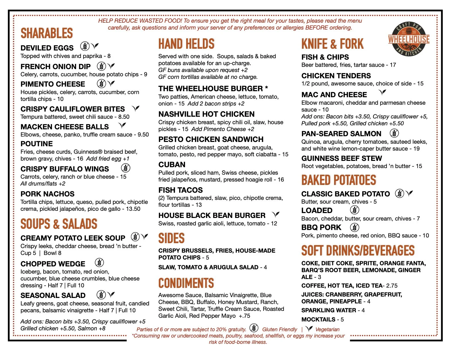 The Menu — Wheelhouse