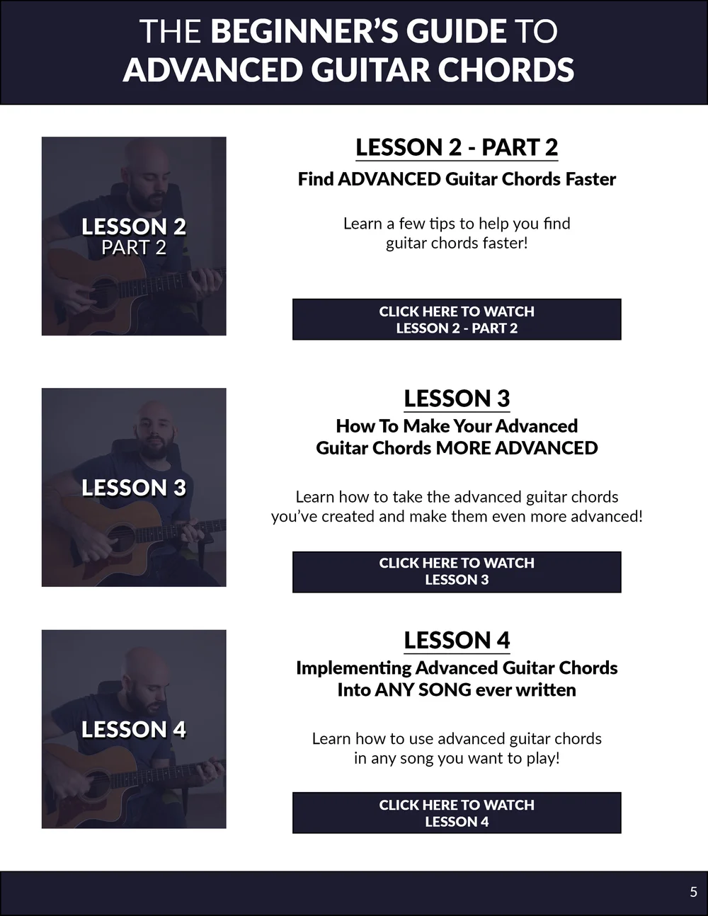 Guitar Chords Lesson