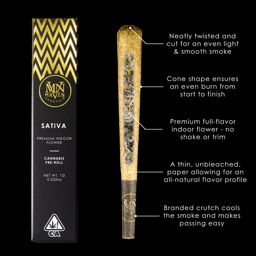 Pre-Rolls Learn More — MAVEN GENETICS