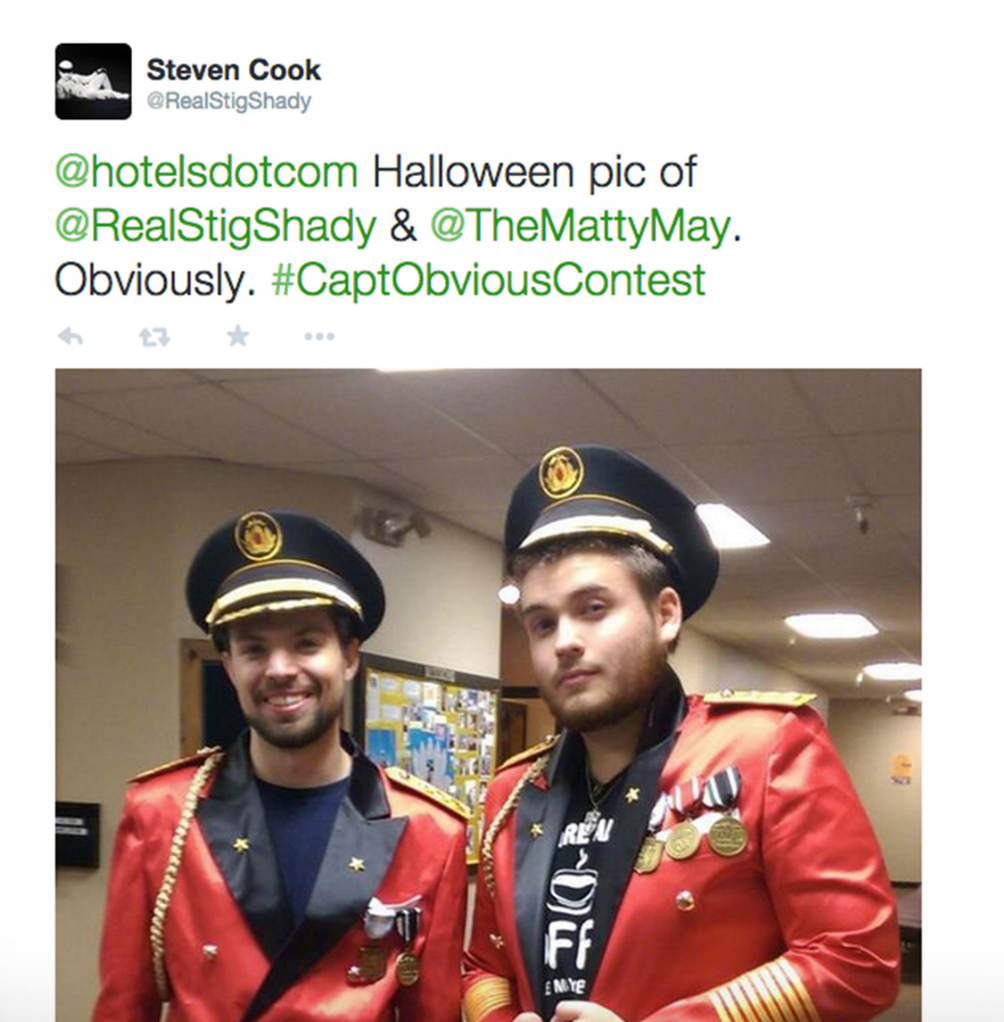 Captain Obvious Halloween Costume