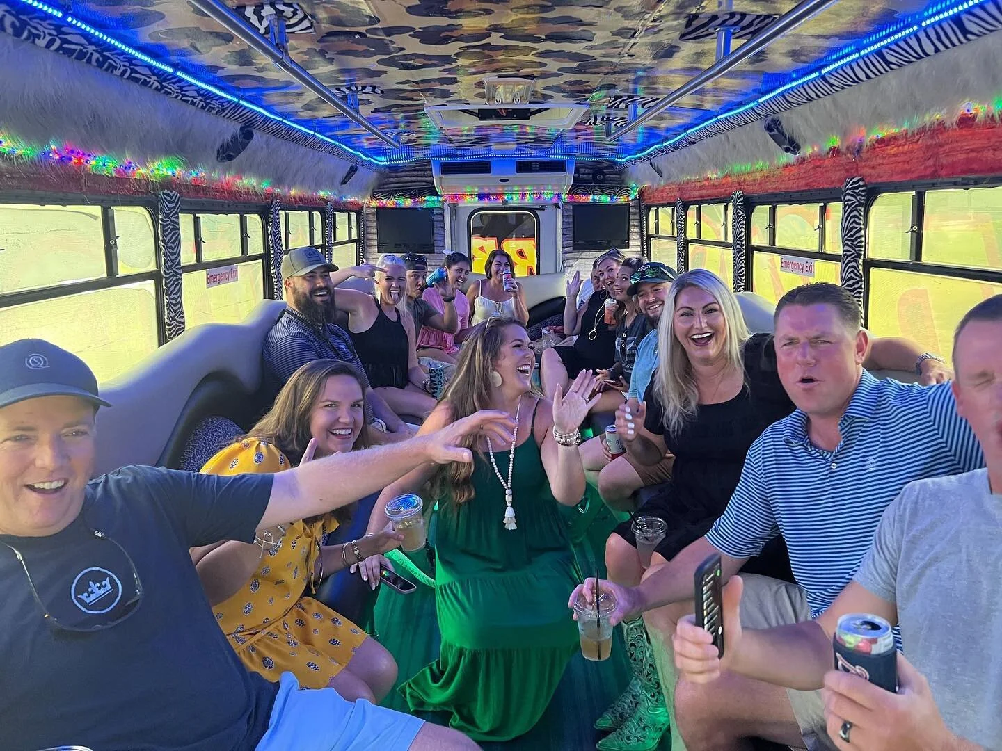 Holiday Parties — Fur Bus | Atlanta's Best Party Bus