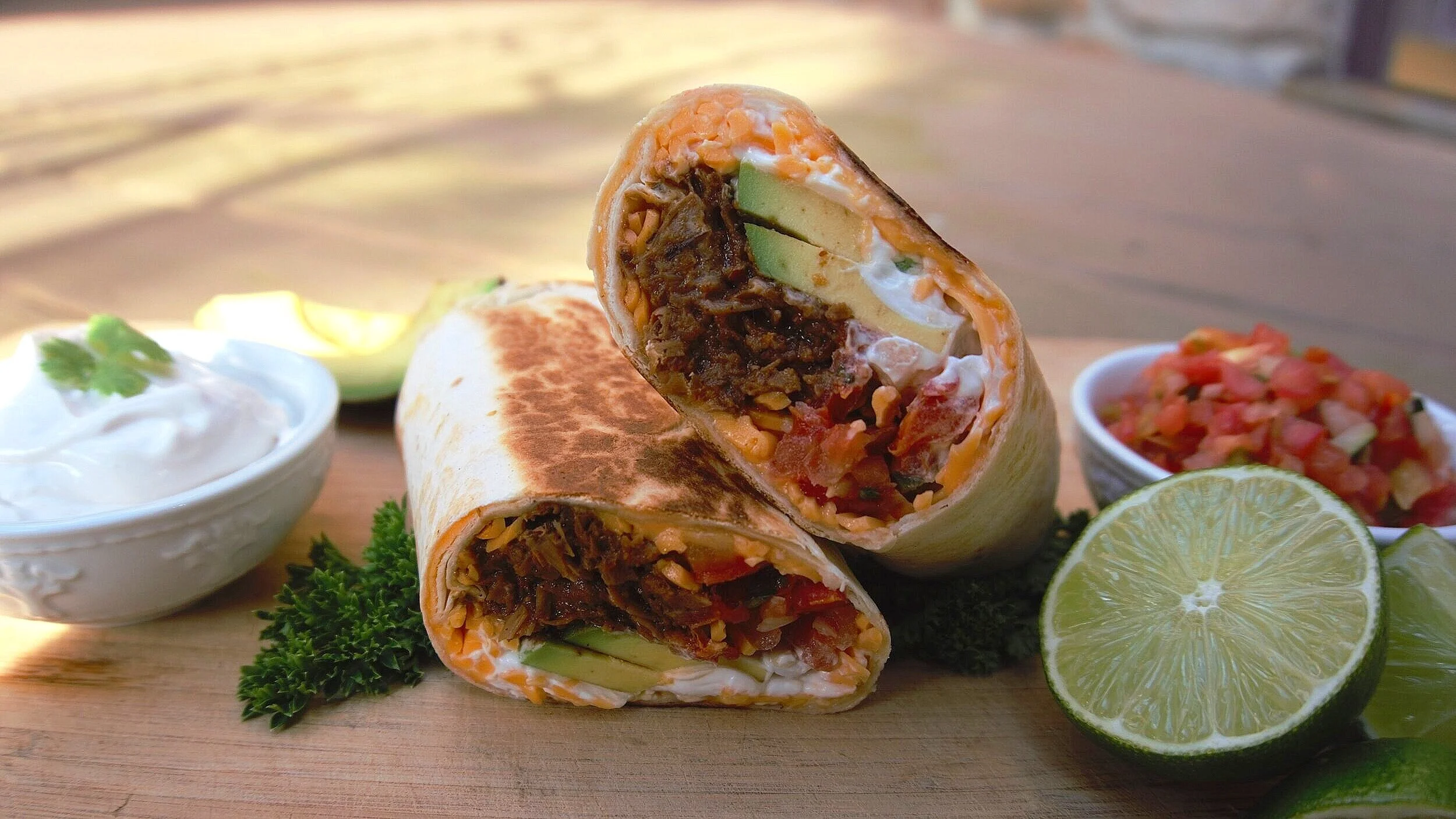 Authentic Mexican Burritos