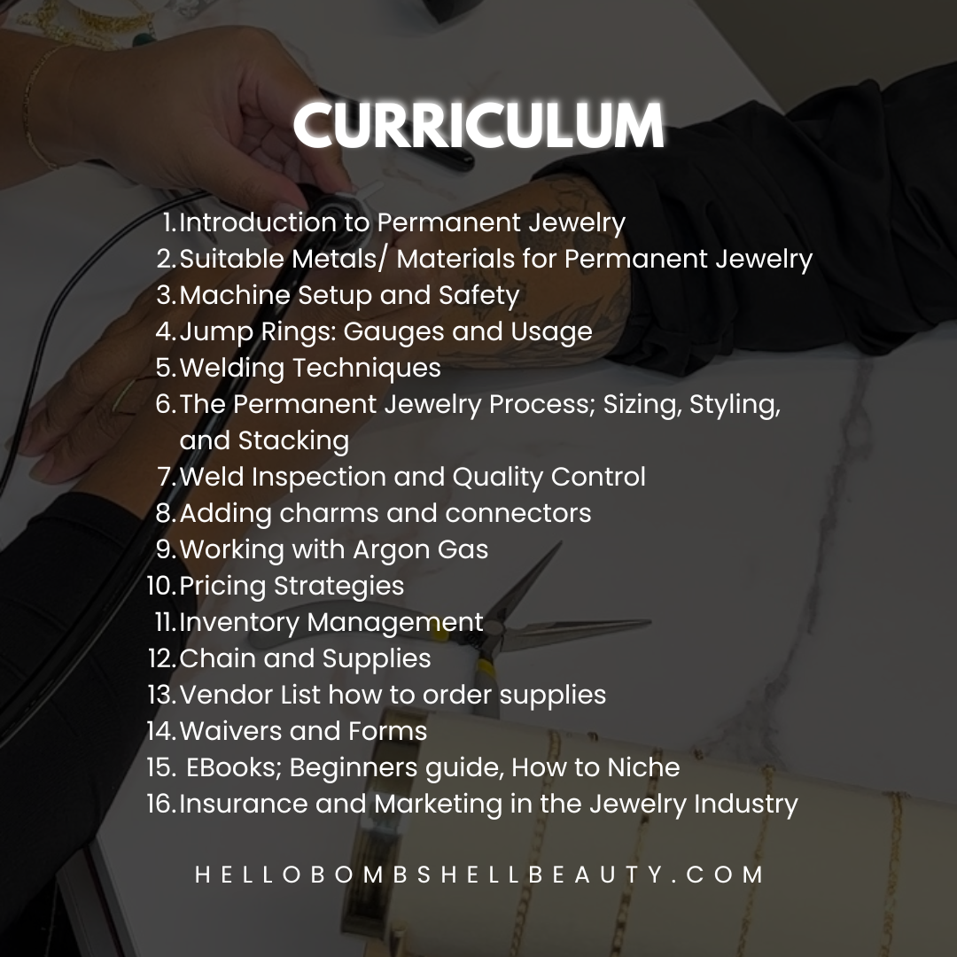 PERMANENT JEWELRY — HELLO BOMBSHELL BEAUTY