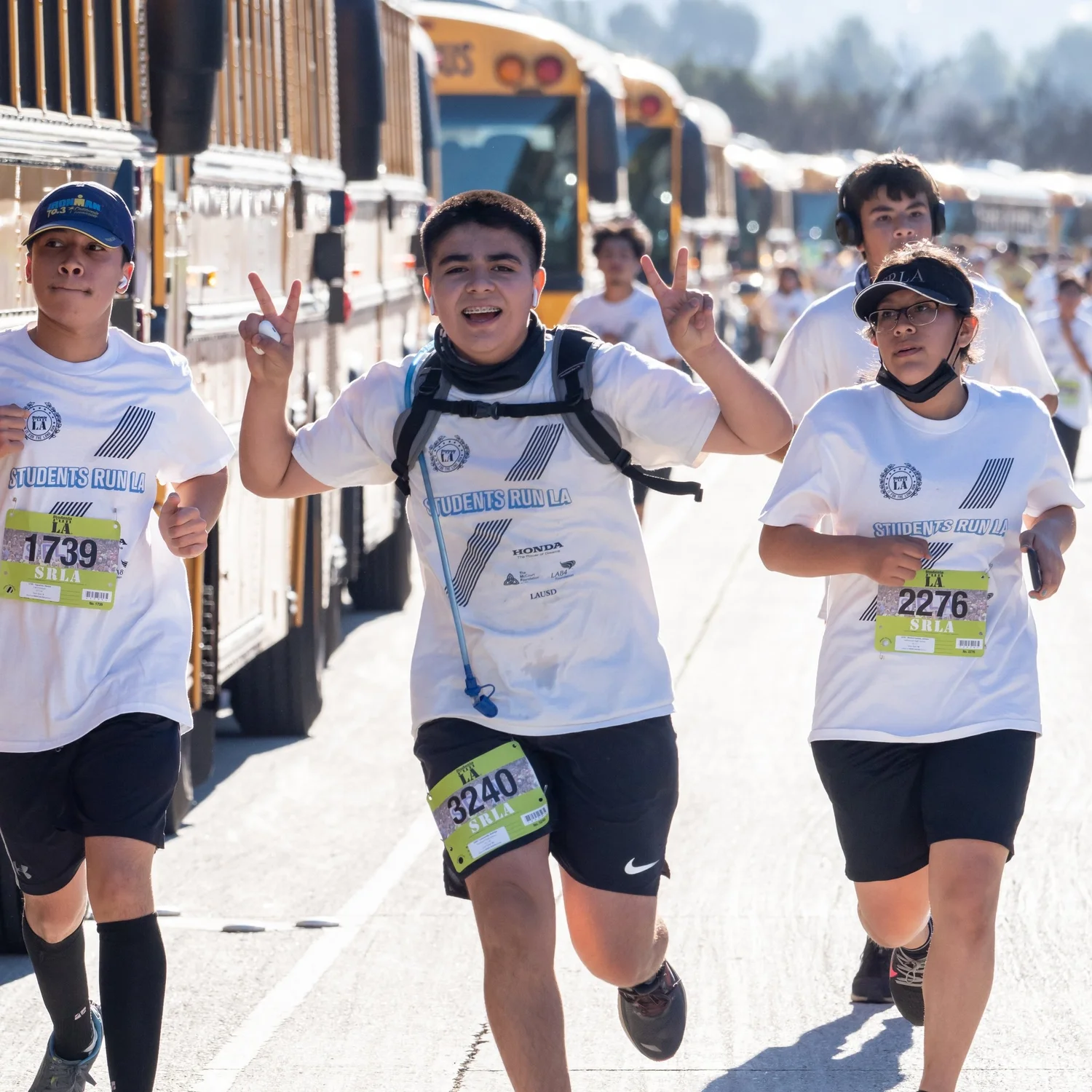 Photos — Students Run LA