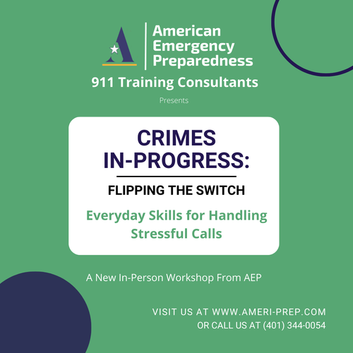 Crimes In-Progress: Flipping The Switch — American Emergency ...