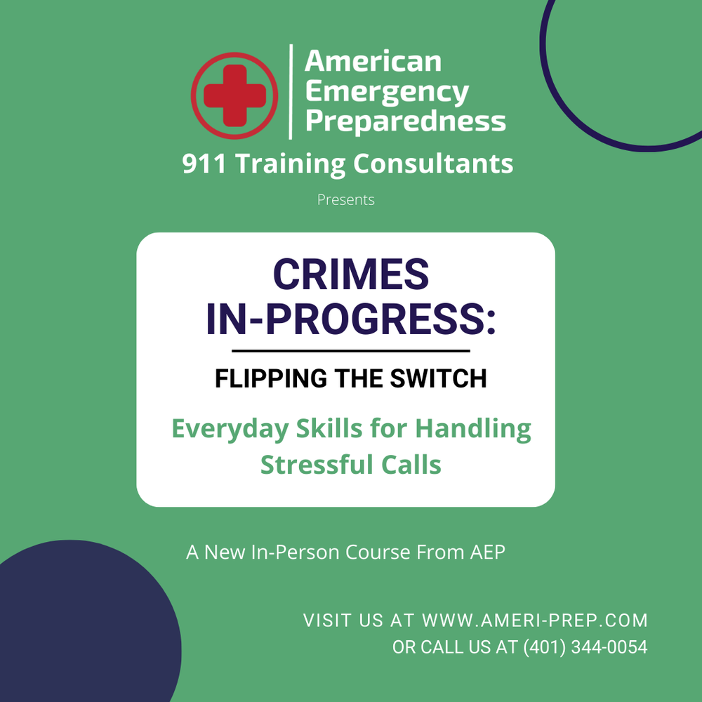 Crimes In-Progress: Flipping The Switch — American Emergency ...